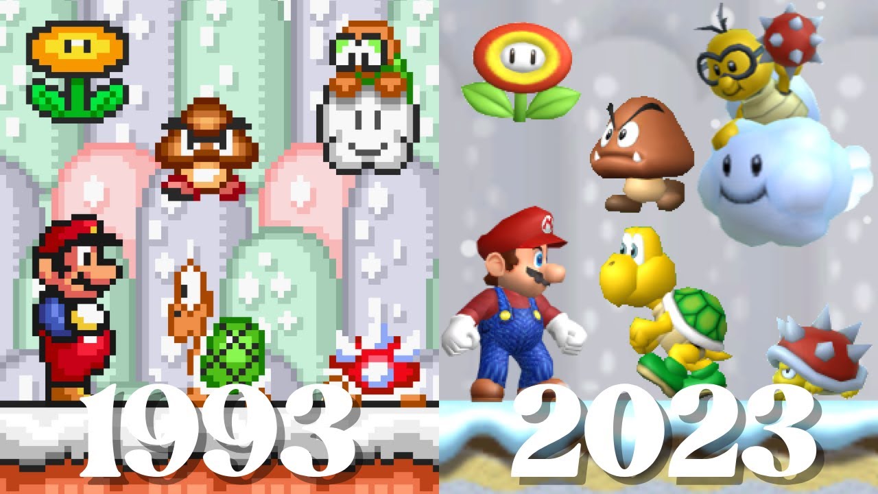 New Super Mario All-Stars - Super Mario Bros. 1 Remake W5 & W6 (New ...