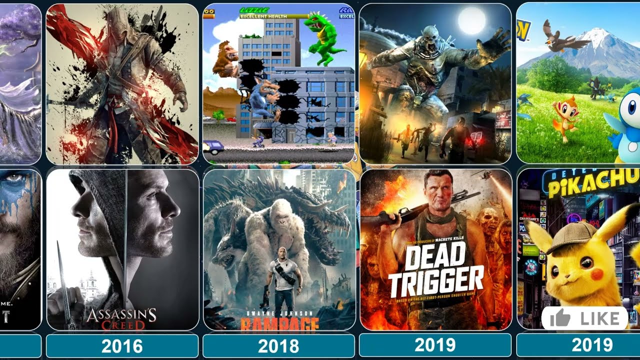 List of films based on video games (1993-2023) #films #games # ...