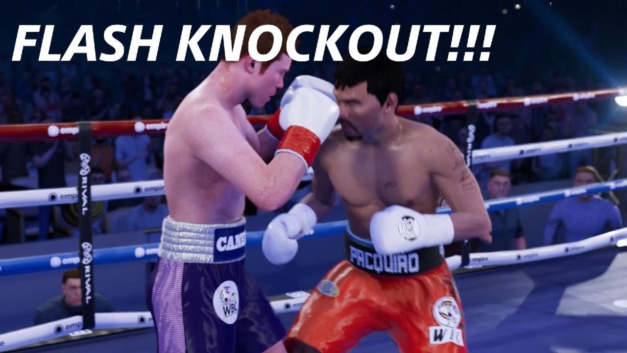 Undisputed PS5 PRO | Manny Pacquiao vs Canelo Alvarez - YouTube