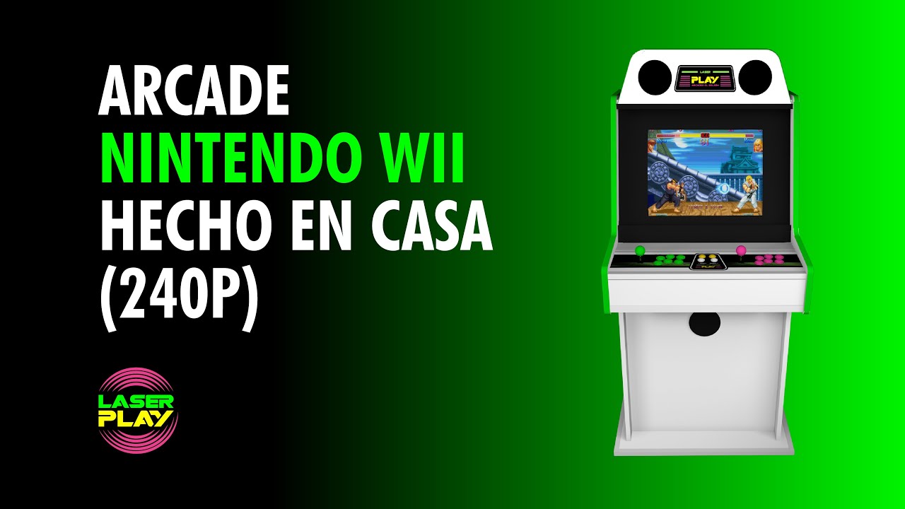 Arcade Nintendo Wii hecho en casa (240p) - YouTube