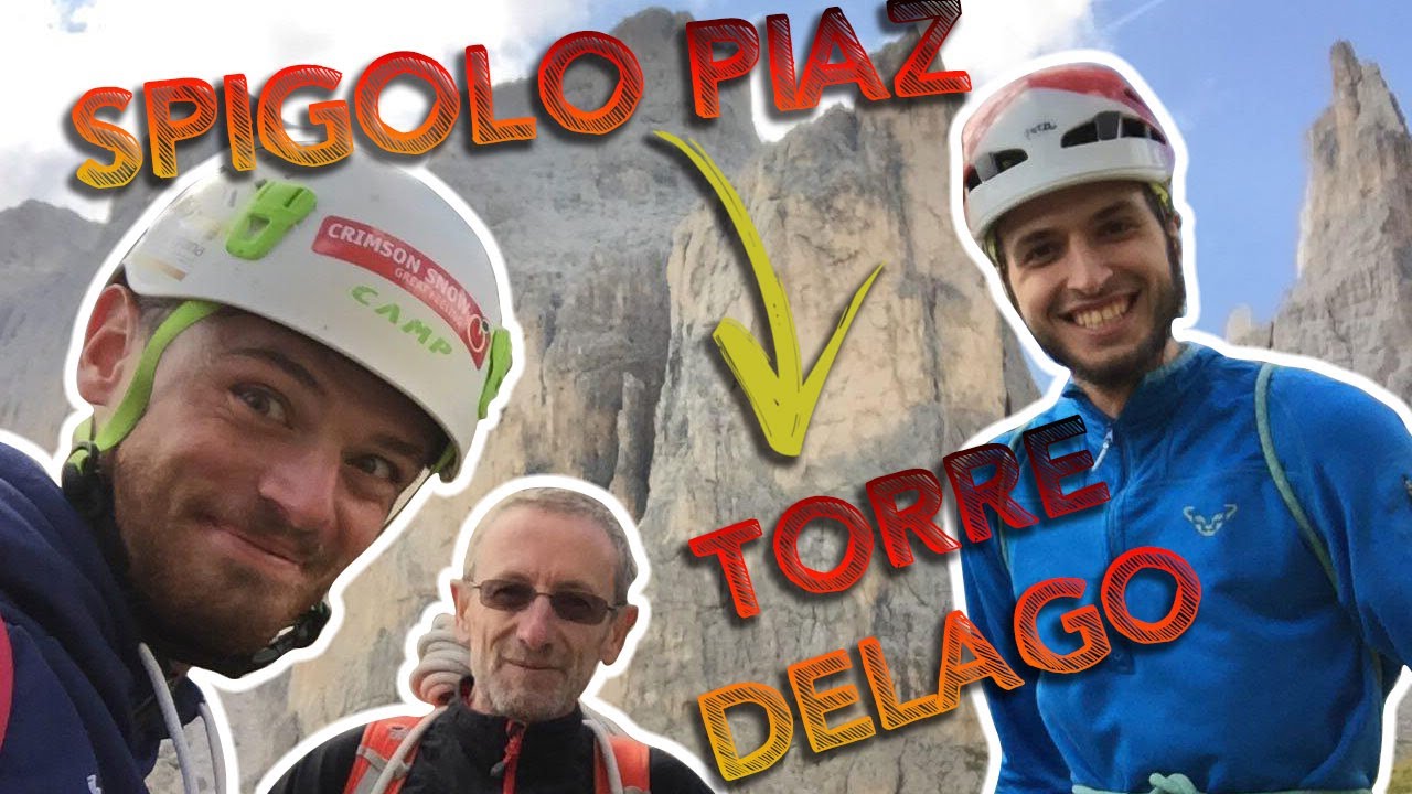 SALITA AL VAJOLET CON UNA GAMBA 🤯.. E POI ARRAMPICATA SPIGOLO PIAZ ...