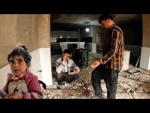 Pia and Ariana's search for house construction, building electrical work