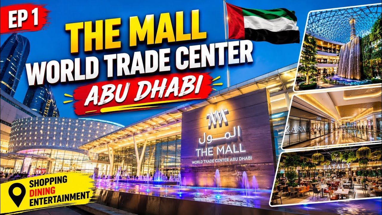 The Mall World Trade Centre Abu Dhabi - YouTube