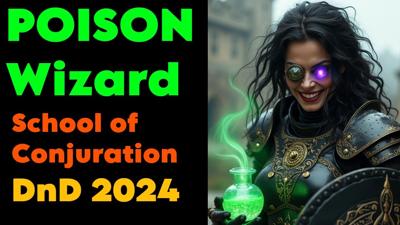 POISON Wizard! A Truly Toxic Build for Control and Damage (DnD 2024 ...