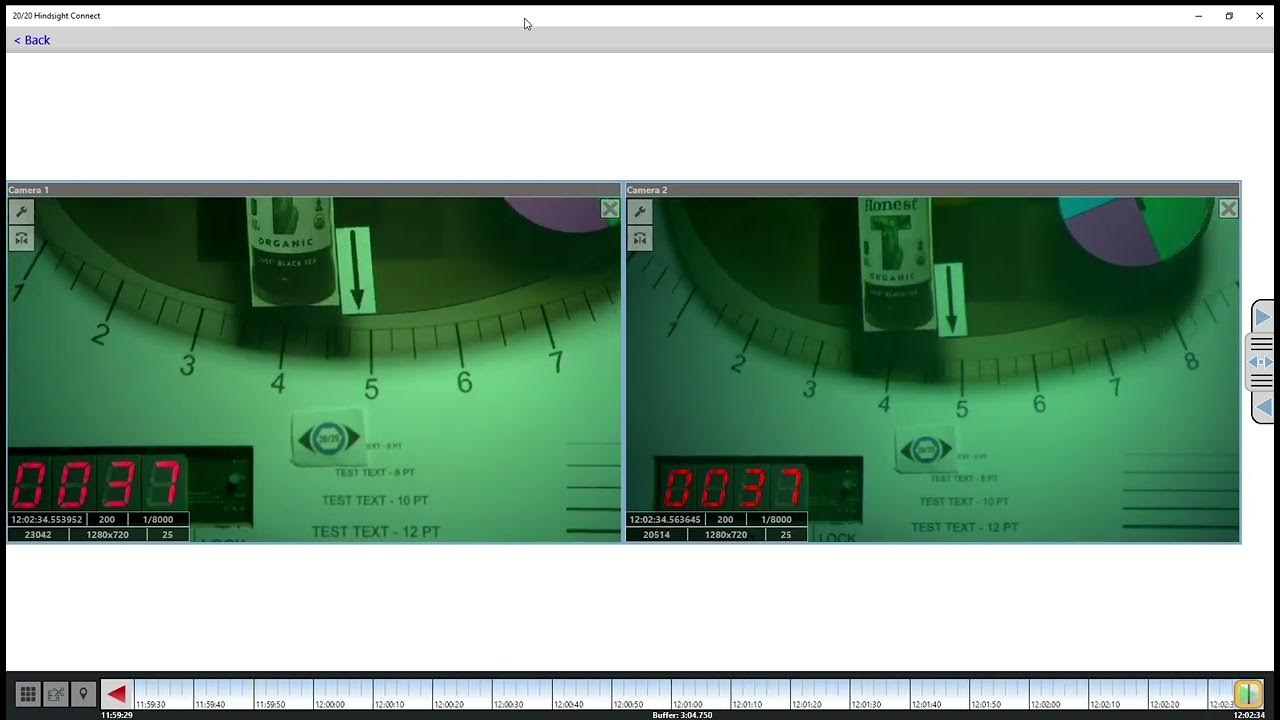 Demonstrating the parallax between two views - YouTube