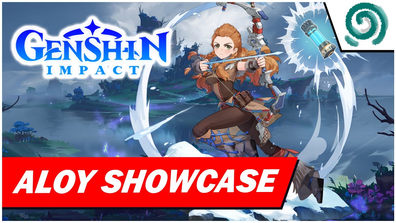 【GENSHIN IMPACT】 ALOY elemental and burst build showcase - YouTube