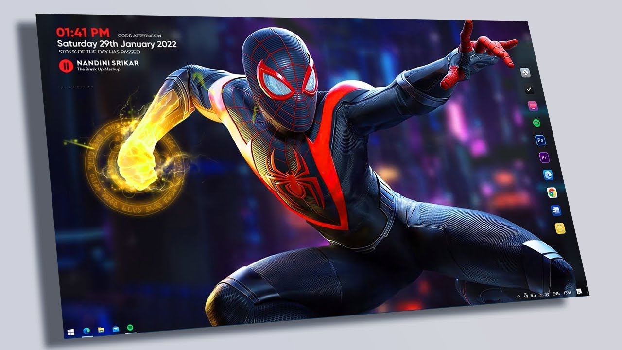 This Most Requested Spider Man Theme | TECH THEMER - YouTube