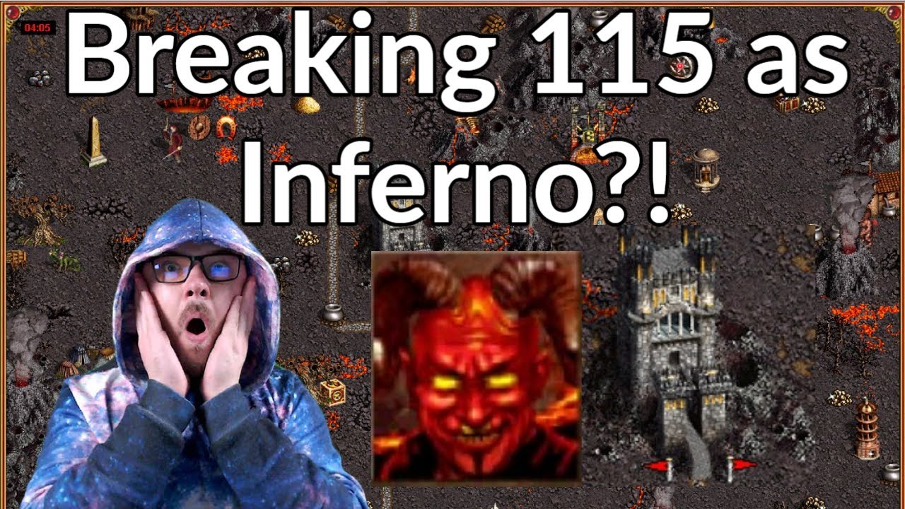 Breaking 115 as Inferno?! || Heroes 3 Inferno Gameplay || Jebus Cross ...