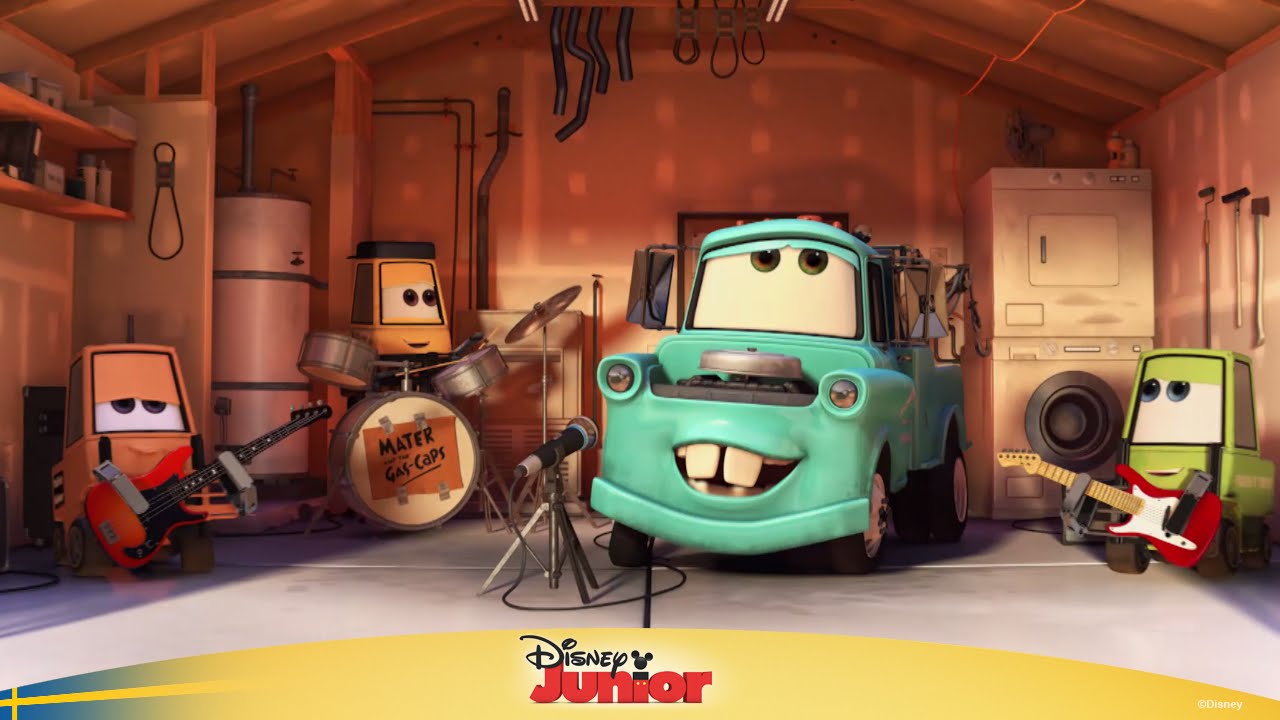 Bilar: Heavy metal-Bärgarn - Disney Junior Sverige - YouTube