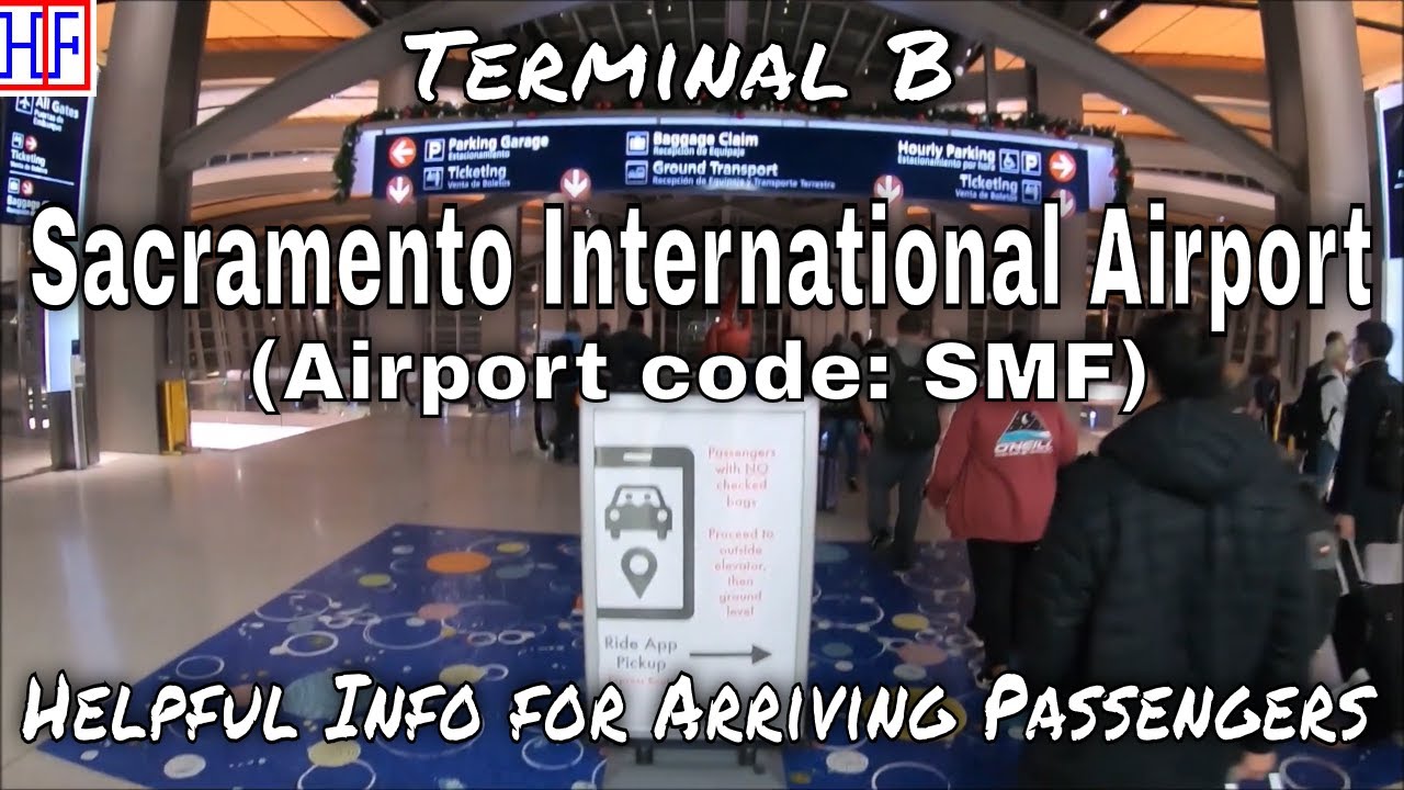 Sacramento International Airport (Code: SMF) - Guide for Arriving ...