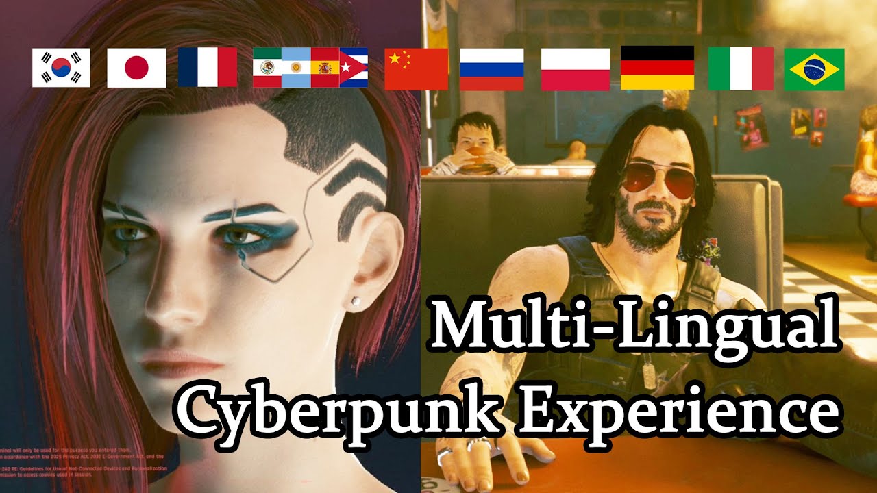 Mod that changes V's spoken language - Multilingual NPCs - SUPPORTS ALL ...