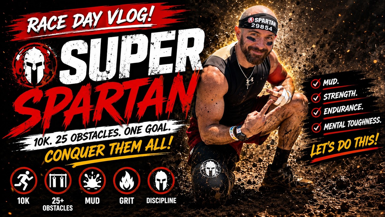 EPIC Spartan Super 10K Race Day Vlog: Mud, Obstacles, and Triumph ...