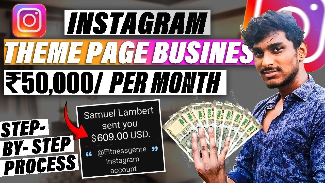 How To Start INSTAGRAM THEME PAGE BUSINESS IN 6 SIMPLE STEPS - YouTube