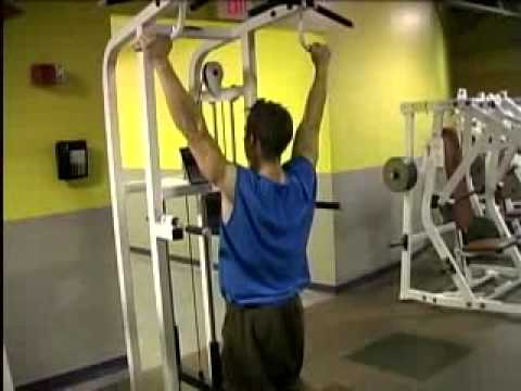 chin assist exercise - YouTube