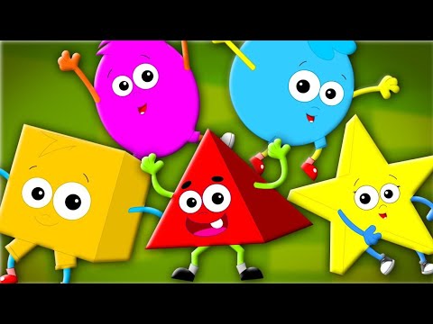 Shapes Song || We Are Shapes || Learn Shapes For Toddlers | Shapes Song ...