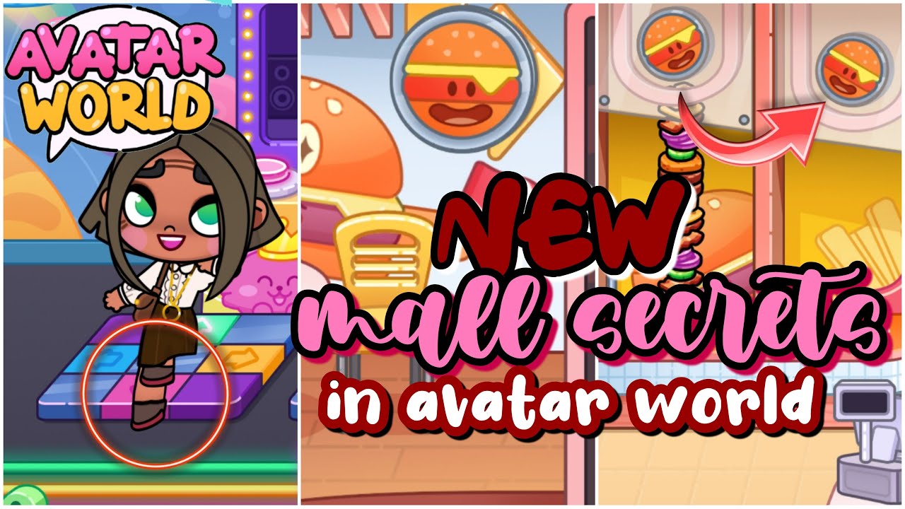 Mall Secrets In AVATAR WORLD 🤩💖 you MUST know this! | MONICA WINSLETH ...