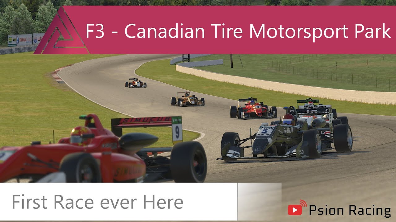 iRacing: Formula 3 - Canadian Tire Motorsports Park - First race ever ...