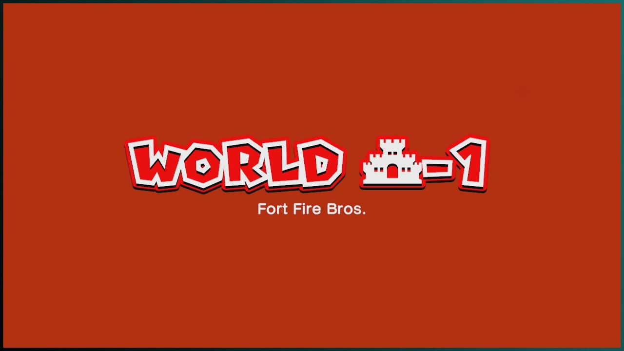 Super Mario 3D World - World Castle-1: Fort Fire Bros. (100%) - YouTube