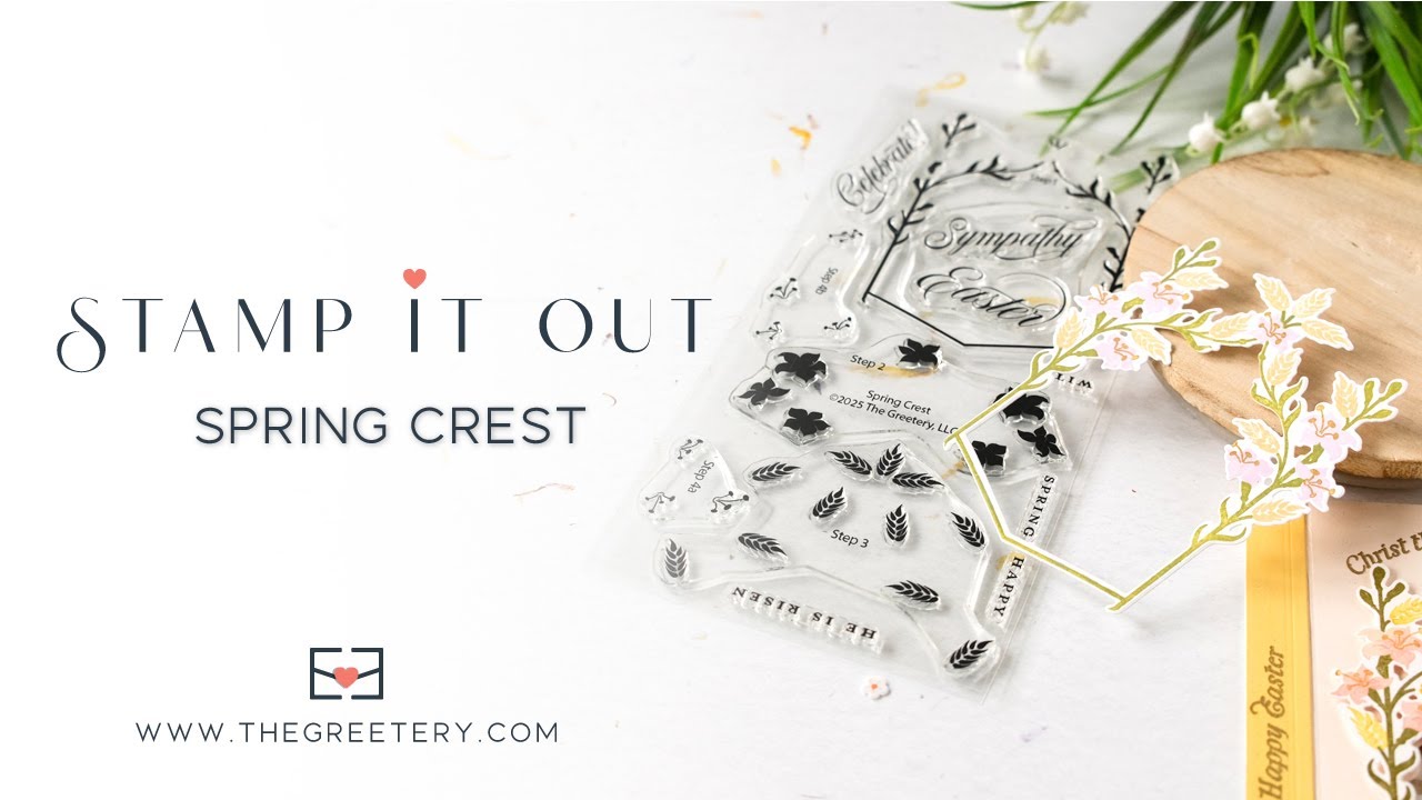 Stamp it Out: Spring Crest - YouTube