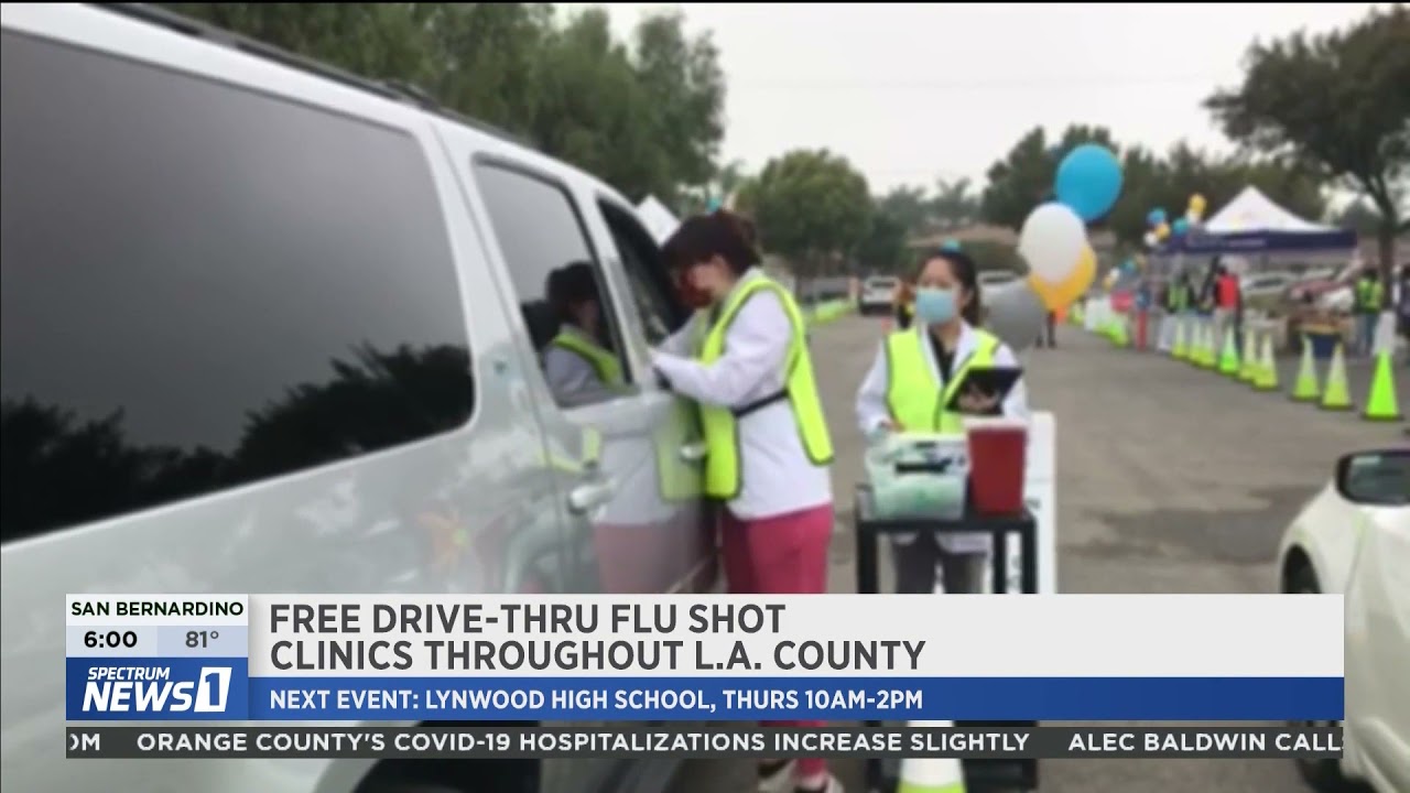 El Monte Community Resource Center Flu Clinic - SNLAX - YouTube