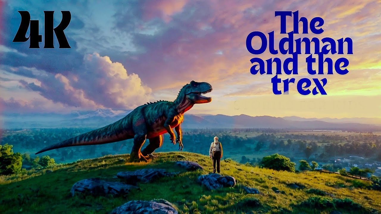 The Old man🧓 and the T-Rex 🦖 | english dub#animation#viral#trex#art#3d ...