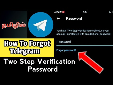 How to Forgot Telegram Account Two Step Verification Password | Create ...