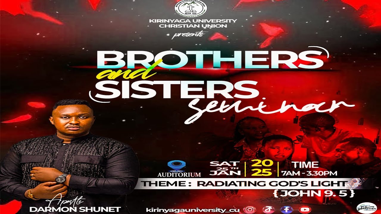 🔴LIVE: BROTHERS & SISTERS CONFERENCE | SECOND SESSION | 25TH JAN 2025 ...