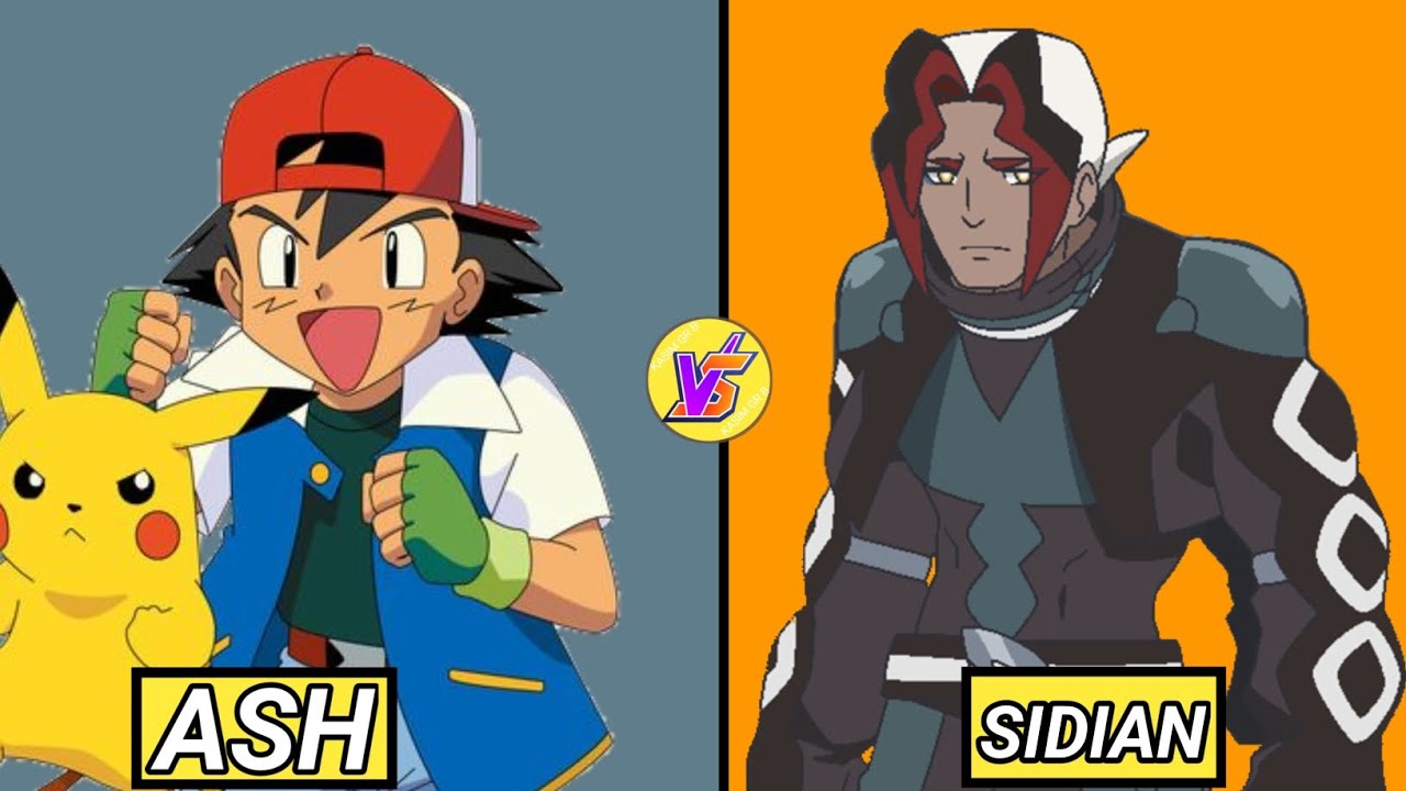 ASH VS SIDIAN FULL POKEMON BATTLE IN MONSTER HONOR FIGHT - YouTube