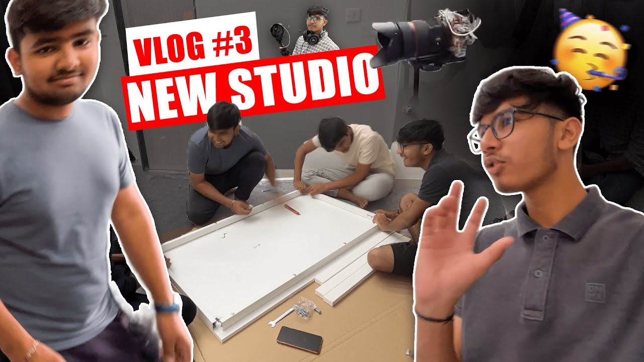 The Secret Behind Our New Studio! | Vlog - YouTube