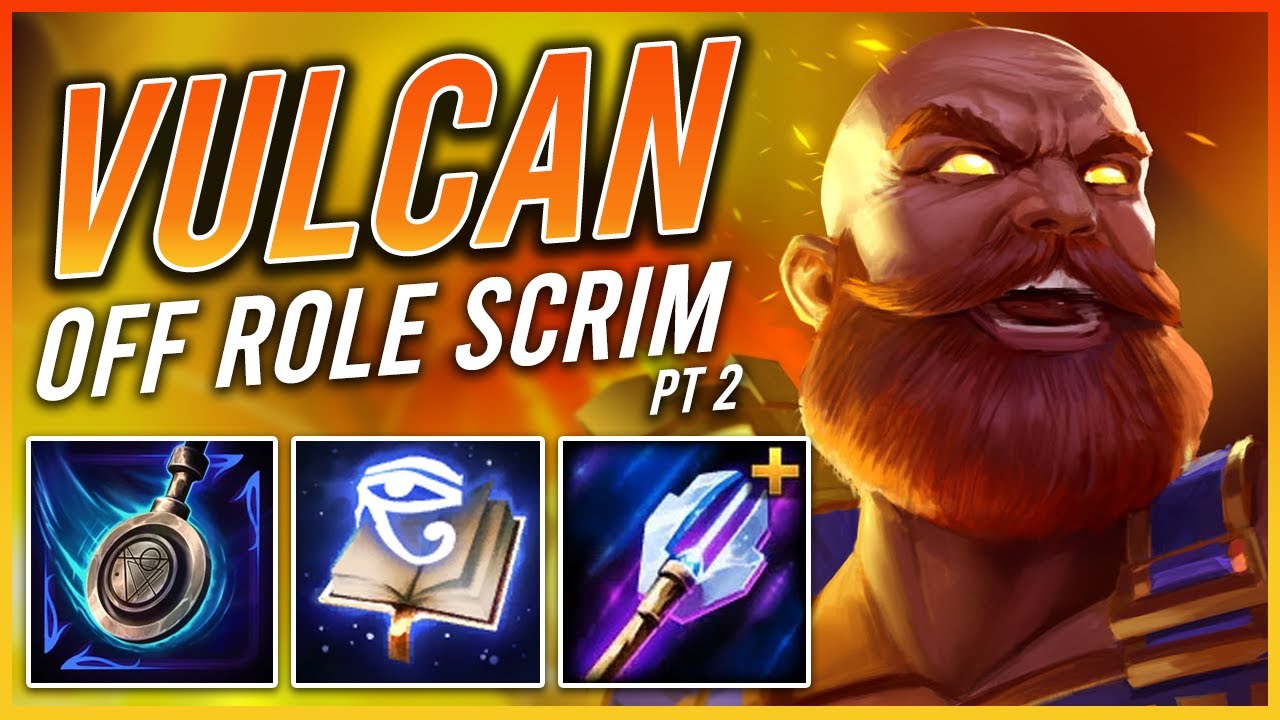 CRAZY VULCAN ULT! - SMITE Mid Scrim Gameplay Game 3 of 3 - YouTube