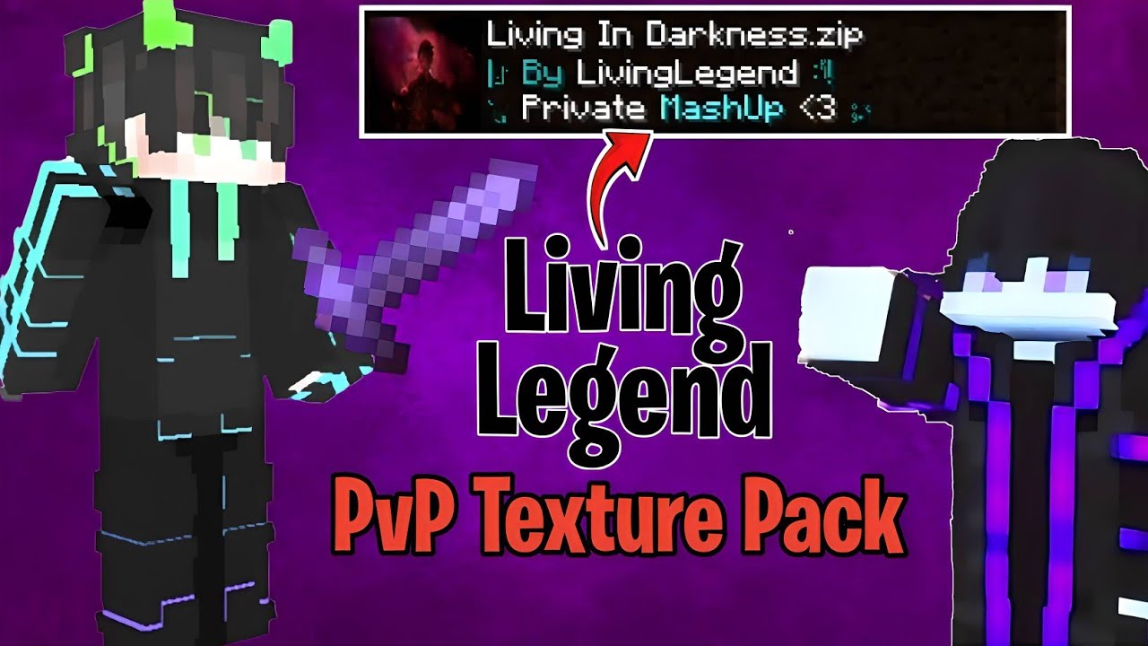 Living Legend Texture Pack is here.||(Living Legend Darkness PvP ...