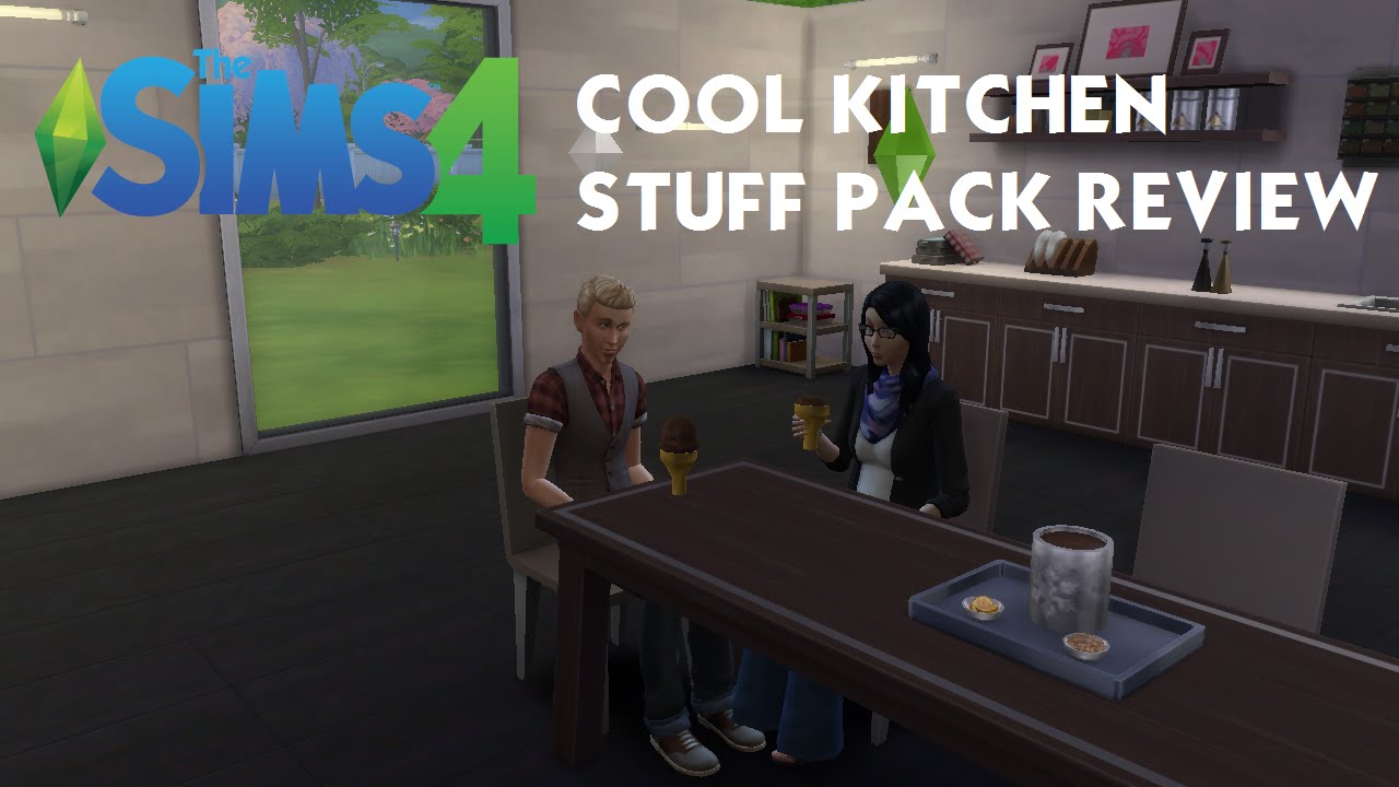 The Sims 4: Cool Kitchen Stuff Pack Review - YouTube