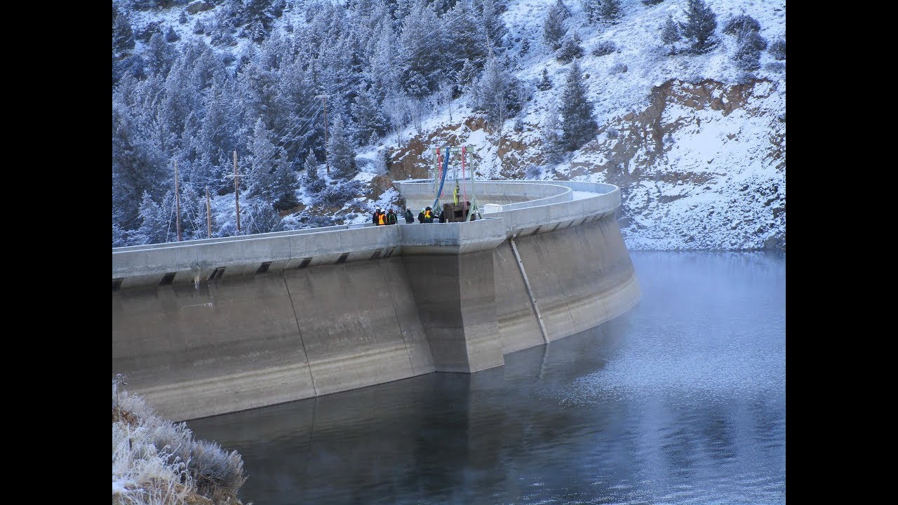 Williams Fork Dam gets a tuneup - YouTube
