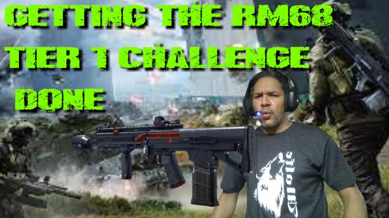 Battlefield 2042 RM68 Tier 1 Challenge Live Finally - YouTube