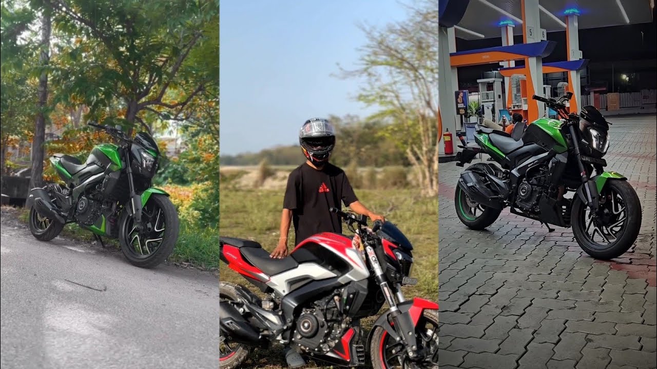 Part - 14 | Instgram Trending Bike | Reels Video🔥 Bike Rider 🔥 || Dominar400 💚⚡ @itssayan2156 ...