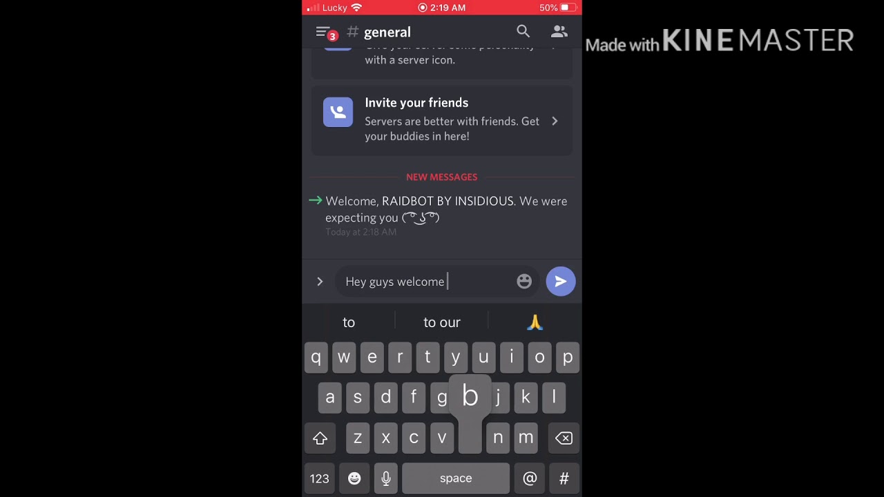 How to use my RAIDBOT discord - YouTube