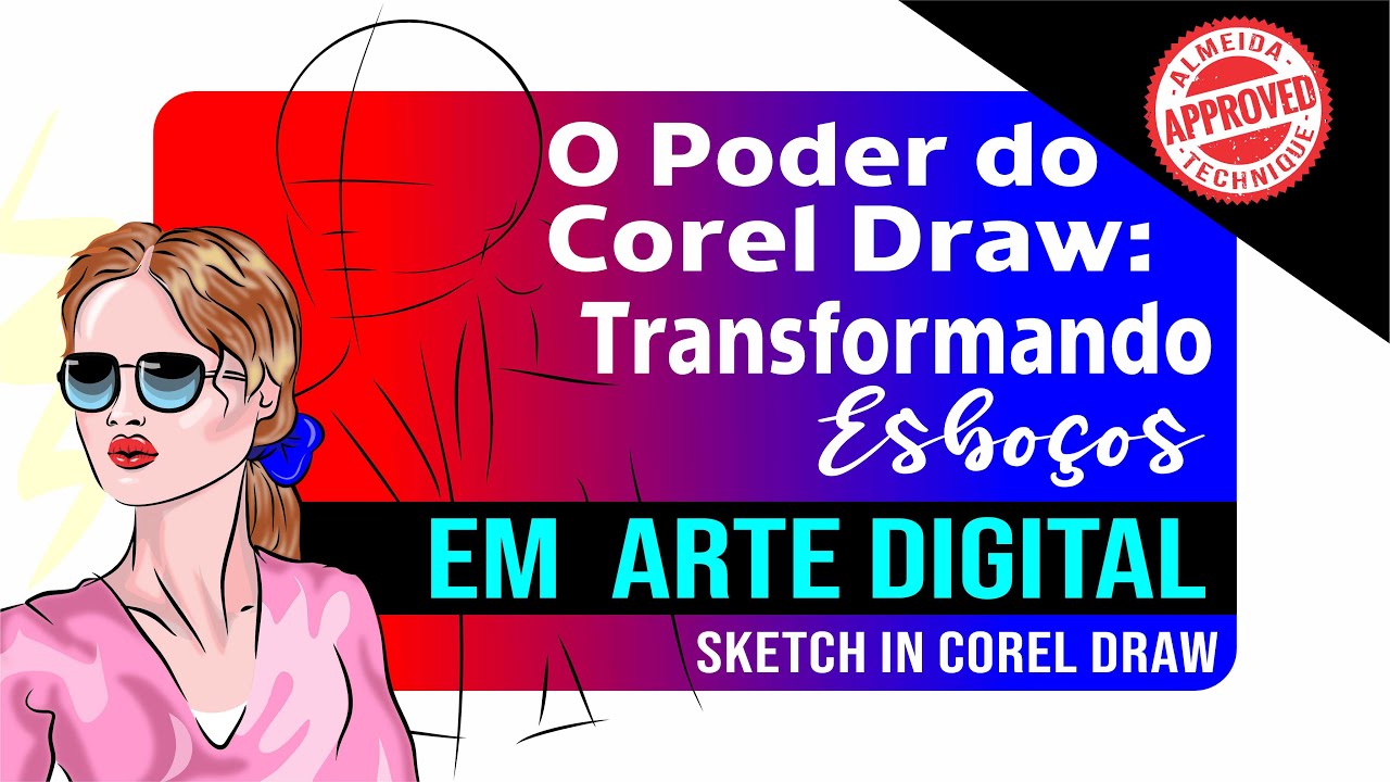 O Poder do Corel Draw Transformando Esboços em Arte Digital - YouTube