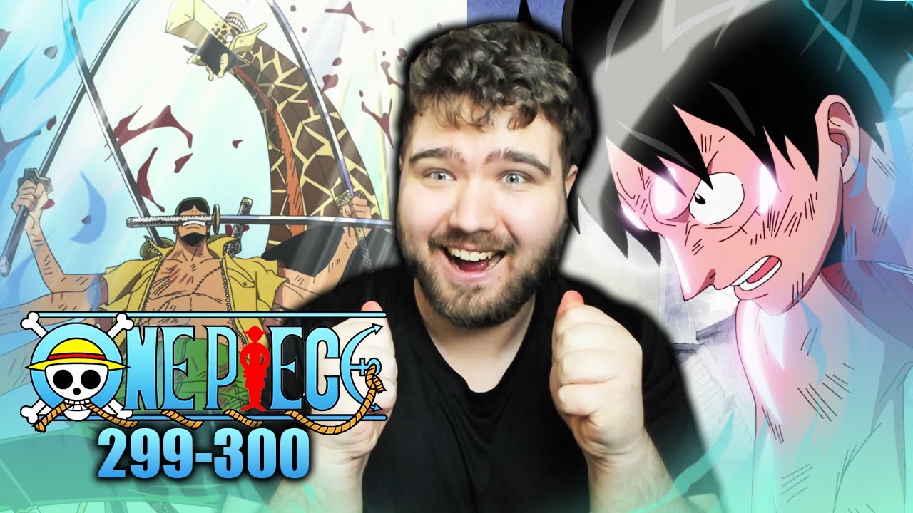 LUFFY GOES SECOND GEAR AGAIN!! 🔥🔥 | One Piece 299 & 300 REACTION ...
