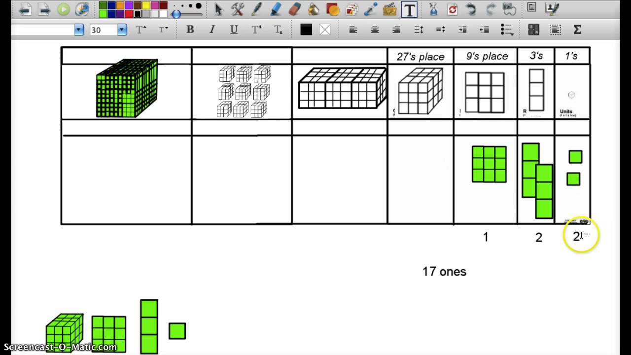 Converting From Base 10 To Base 3 YouTube