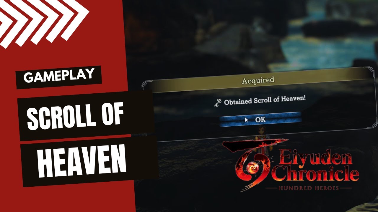 EIYUDEN CHRONICLE HUNDRED HEROES SCROLL OF HEAVEN LOCATION GAMEPLAY ...