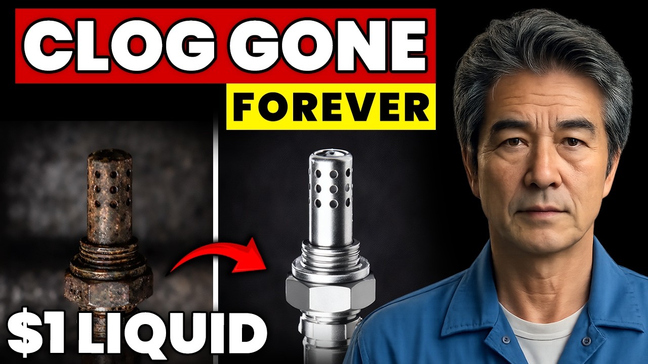 This $1 Liquid KILLS Any Oxygen Sensor Clog FOREVER Mechanics Want It ...