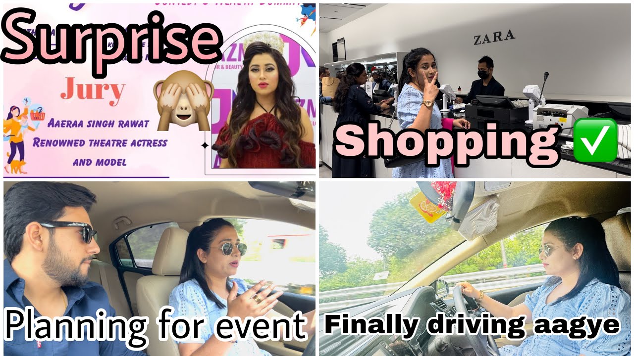 Surprise ap sb kai lea🙈 | something special | Shopping | Driver aagye | @AaeraaSinghRawat - YouTube