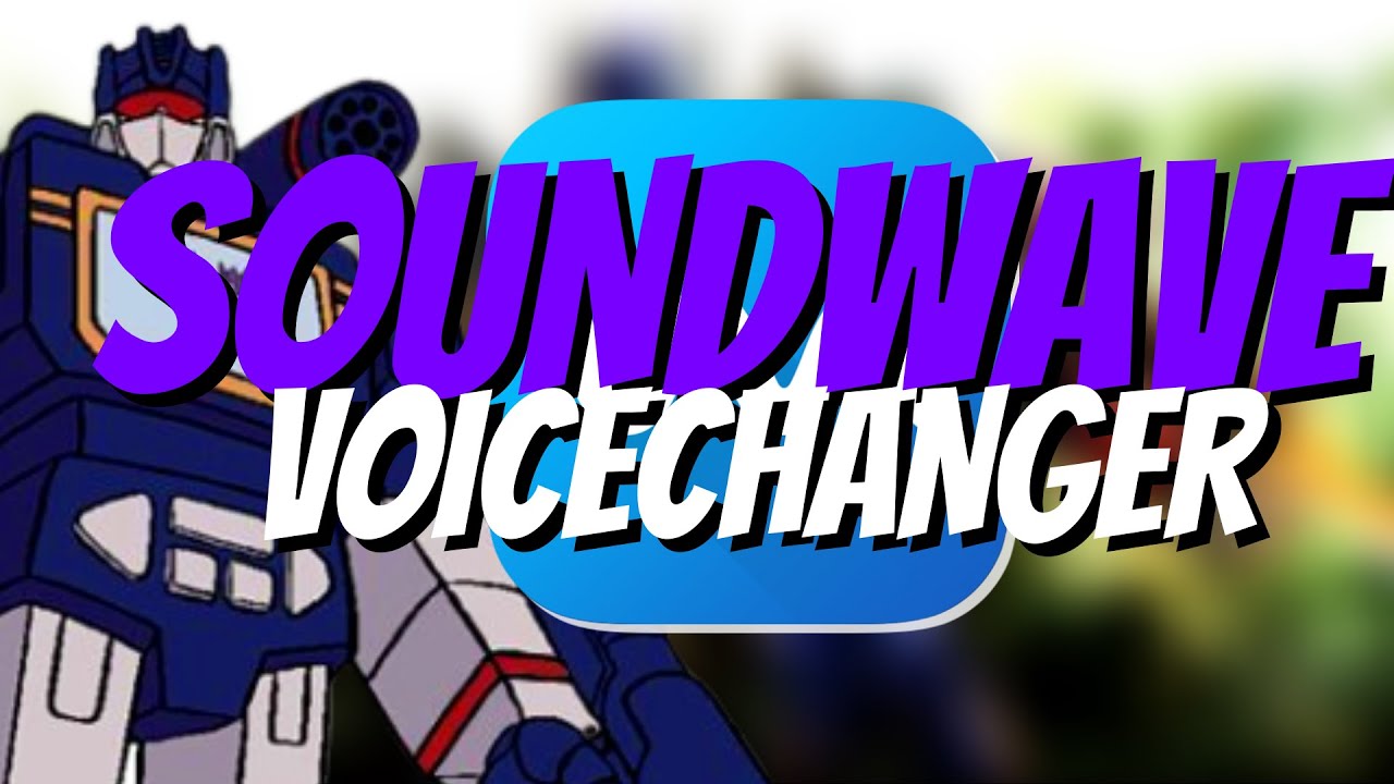 Soundwave Voice (Audacity & Voicemod Tutorial) - YouTube