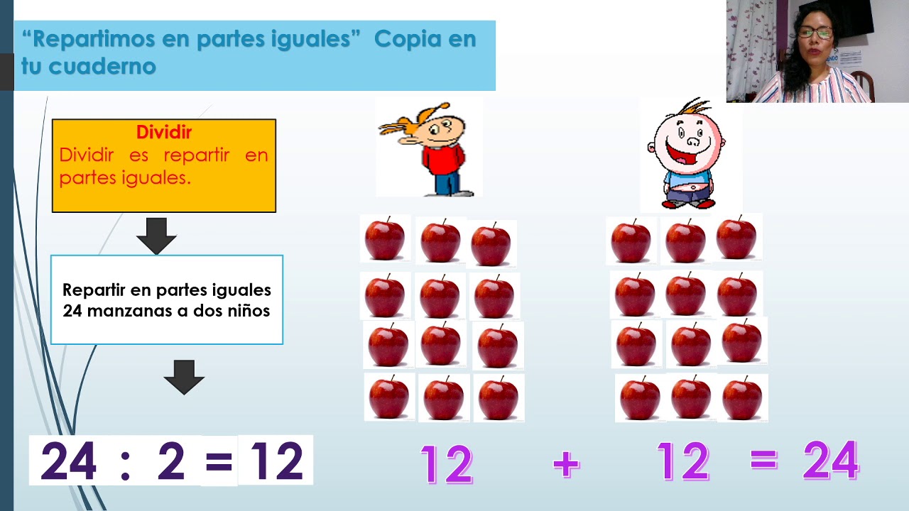 Repartiendo en partes iguales - YouTube