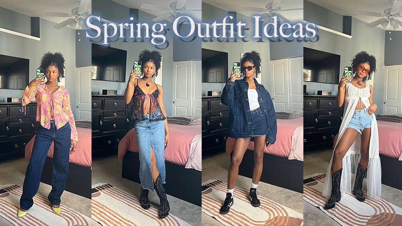 Spring Outfit Ideas 2023 🌷🌼🫶🏾 - YouTube