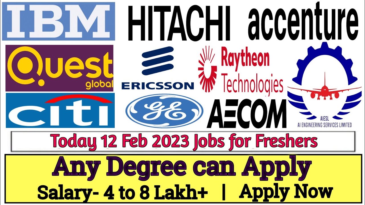 Off Campus Drive for 2022 | 2023 | Latest Jobs for Freshers 2023 | Off ...