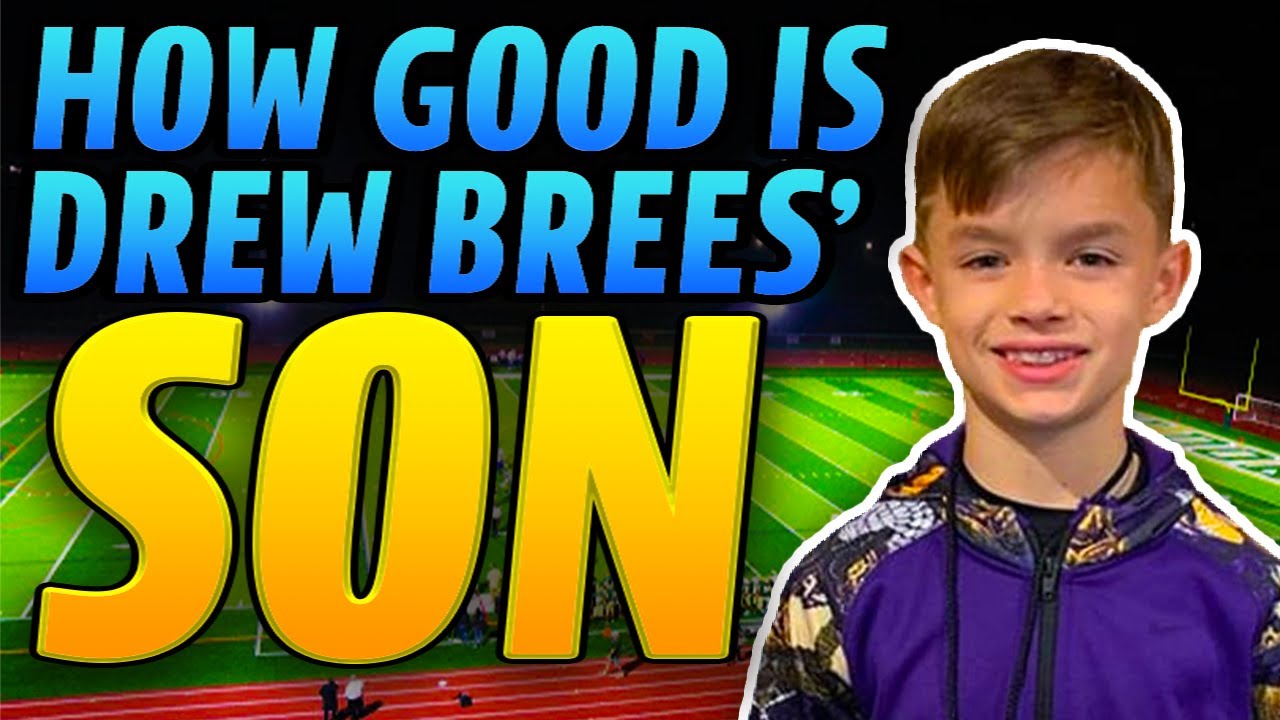 How Good is Drew Brees Son? - YouTube