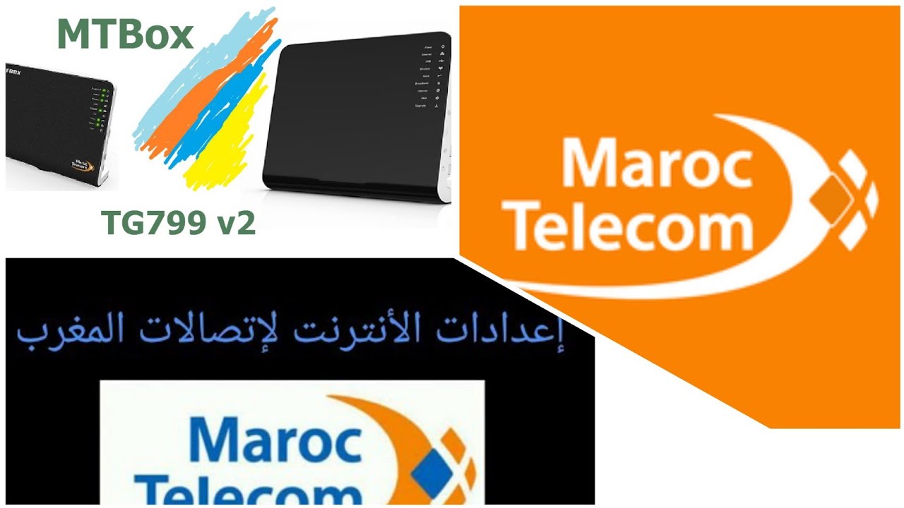 configuration ADSL MTBOX maroc Telecom - YouTube