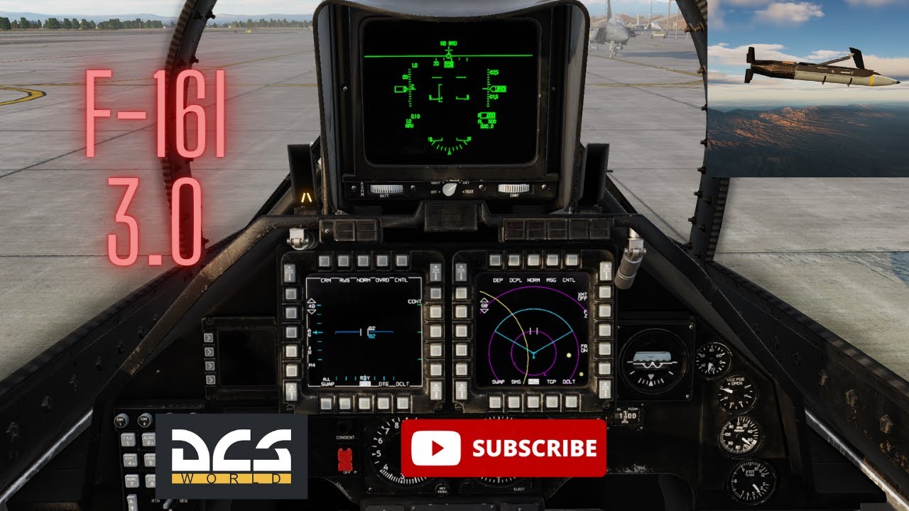 New F-16I SUFA 3.0 Multicrew GBU-39 || This Mod is Fantastic || DCS ...