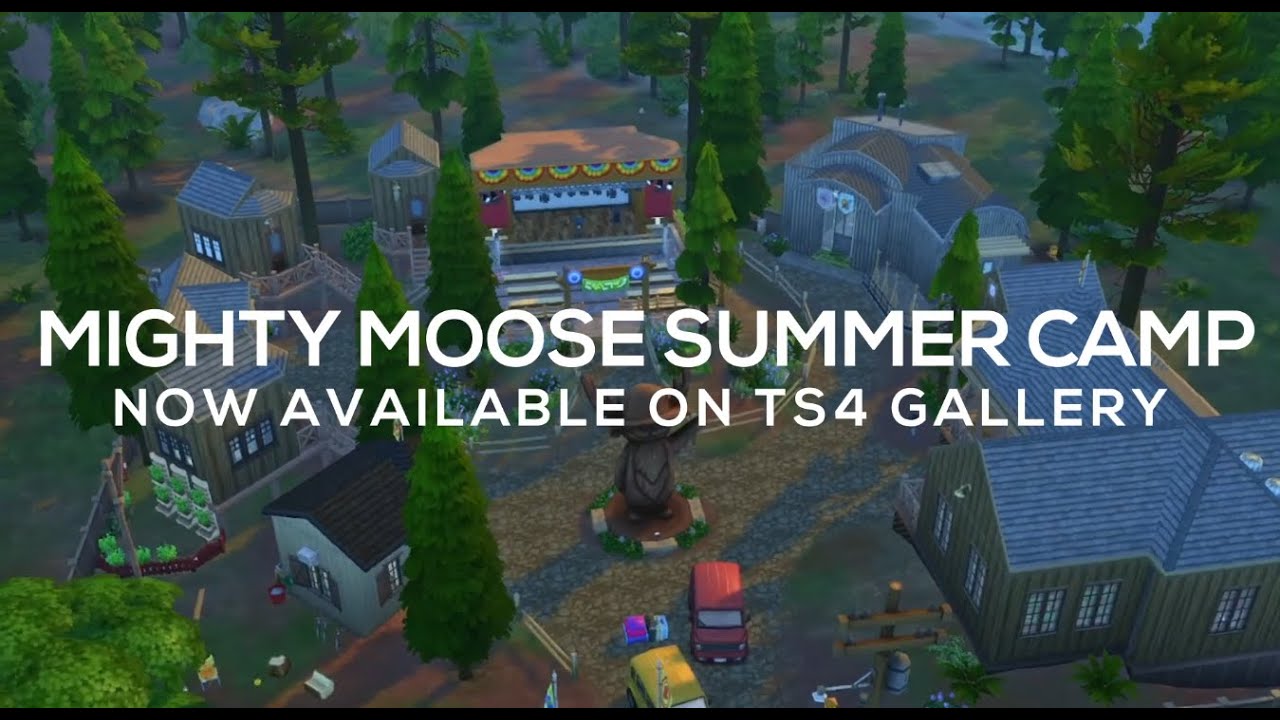 The Sims 4 | Build Showcase: Mighty Moose Summer Camp | Simply Nisey YT ...